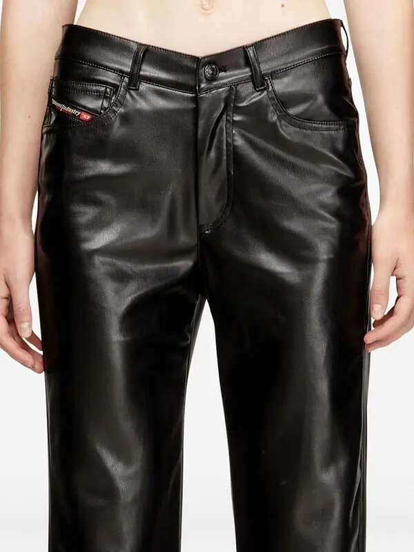 DIESEL® Faxu Leather Trousers