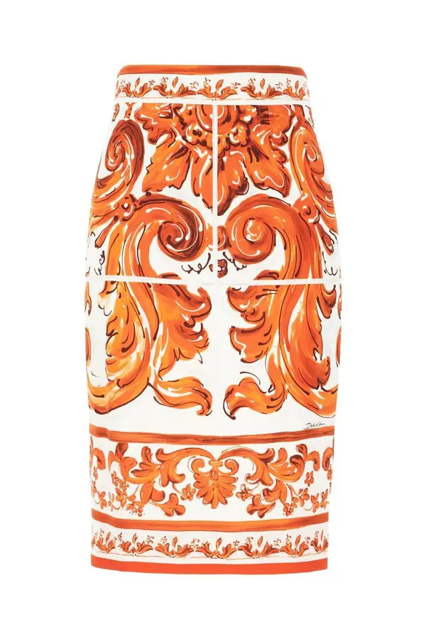 Dolce & Gabbana Printed Skirt - Multicolor