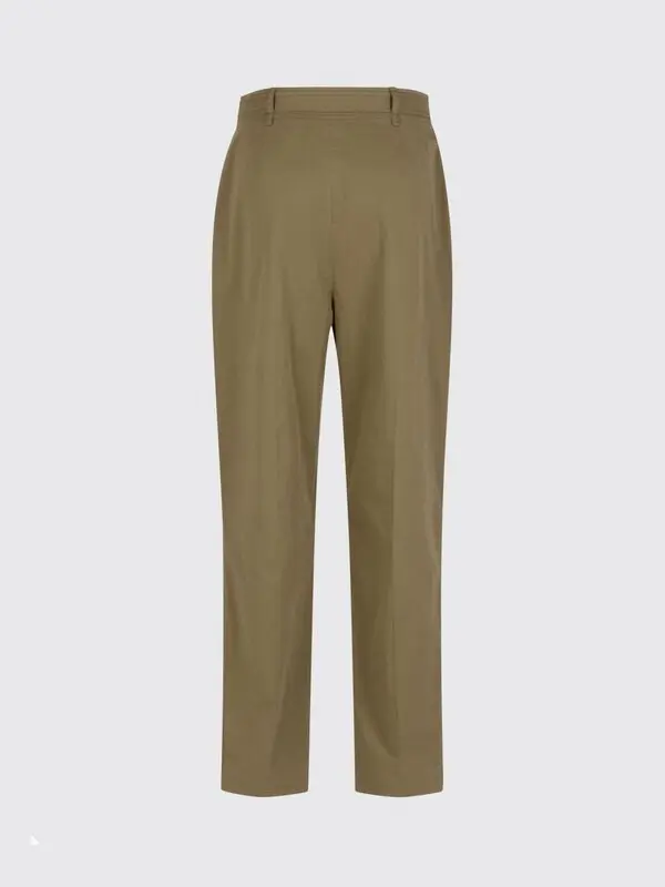 Saint Laurent Cotton Trousers - Brown