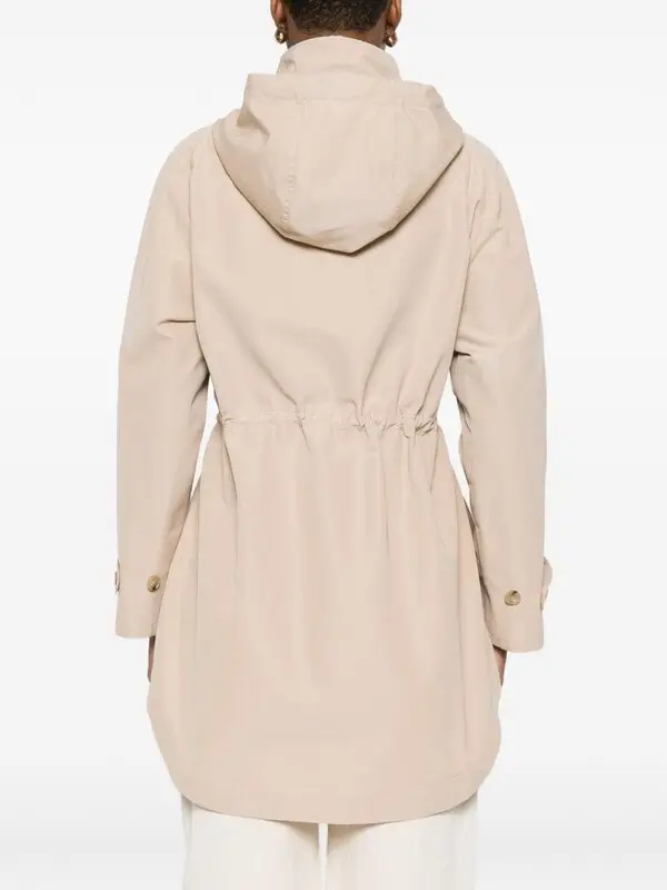 FAY Midi Parka Coat - Multicolor
