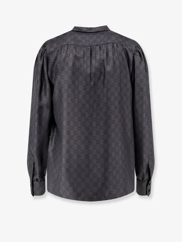 Gucci Primavera Gg Silk Shirt - Multicolor