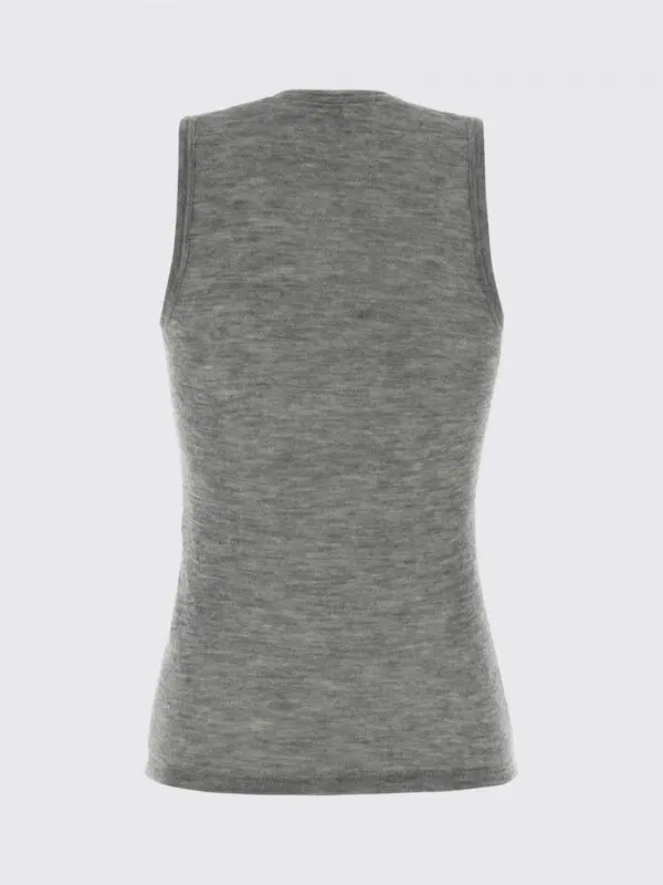 Saint Laurent Cashmere Tank Top - Gray