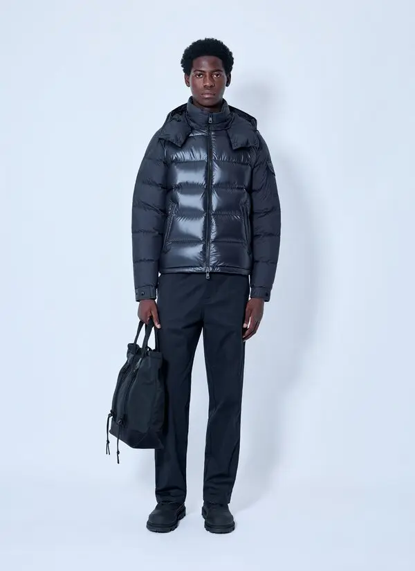 Moncler Maya Hooded Short Down Jacket