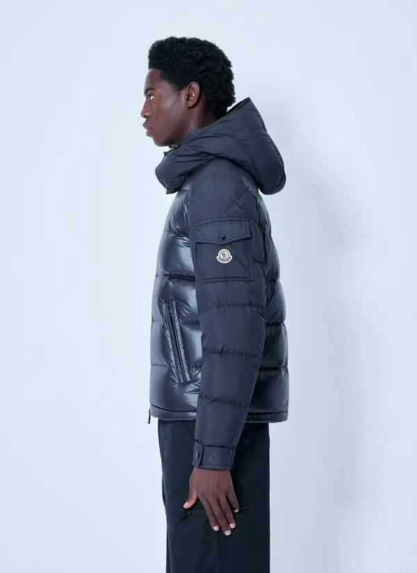 Moncler Maya Hooded Short Down Jacket