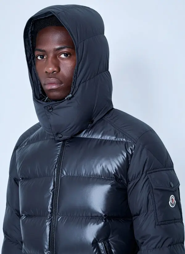 Moncler Maya Hooded Short Down Jacket