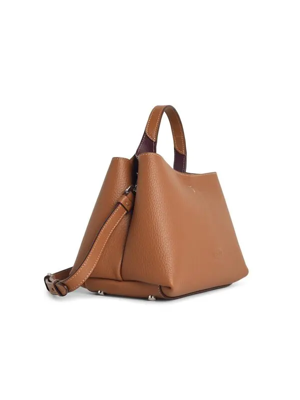 TOD'S Micro Bag In Natural Leather