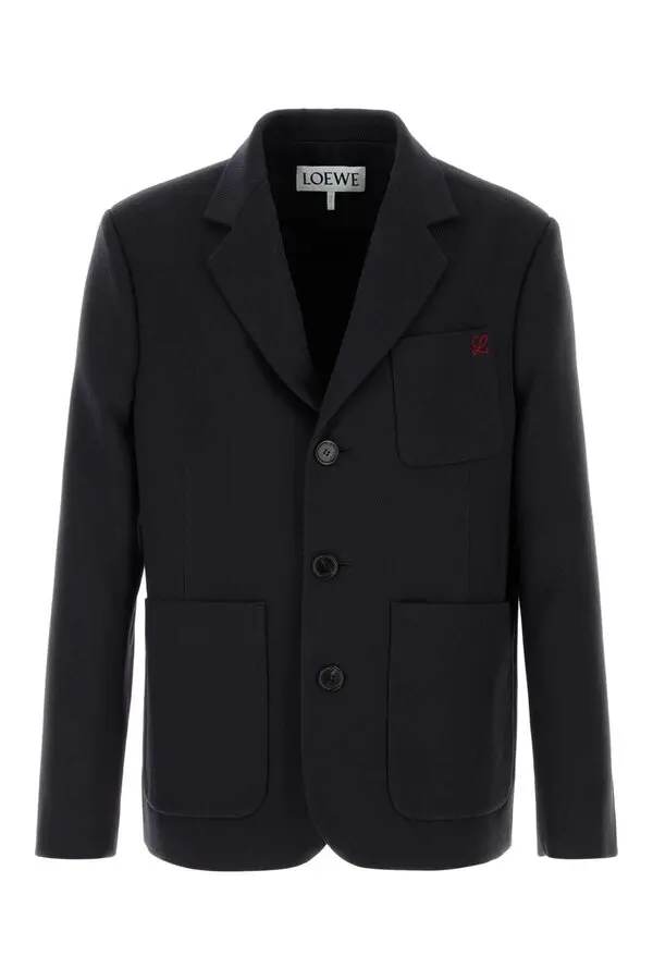 Loewe Navy Wool Blazer