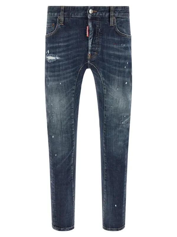 Dsquared2 Tidy Biker' Jeans - Blue