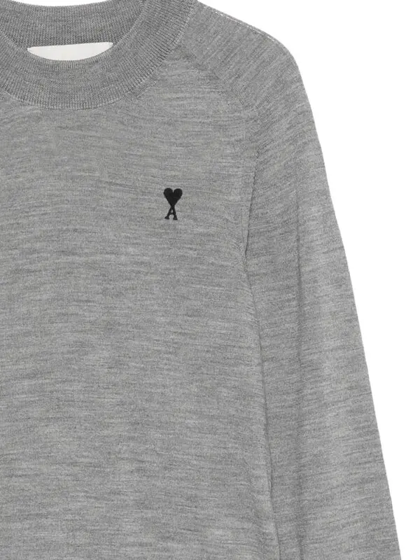 AMI Paris De Coeur Wool Sweater