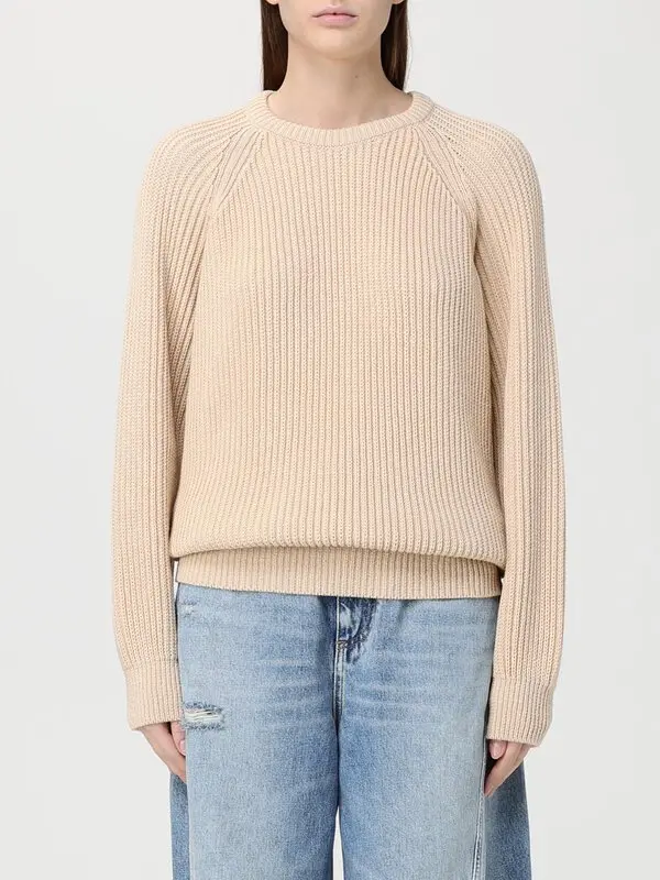 Saint Laurent Cotton Crew Neck Pullover