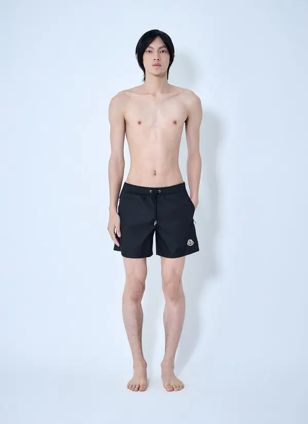 Moncler Elasticated Waist Swim Shorts