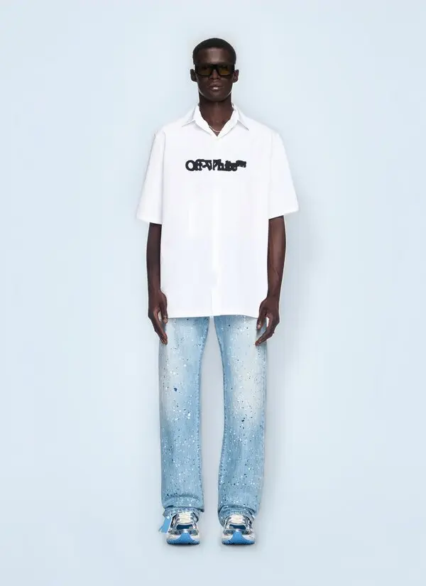 Off-White Spray Arrow Bowling Shirt