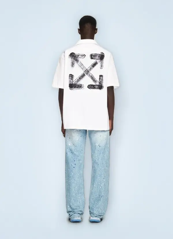 Off-White Spray Arrow Bowling Shirt