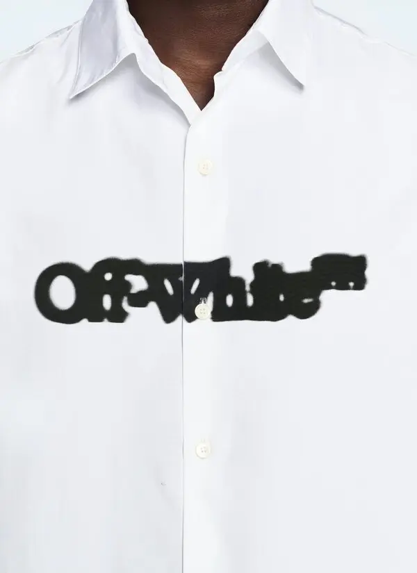 Off-White Spray Arrow Bowling Shirt