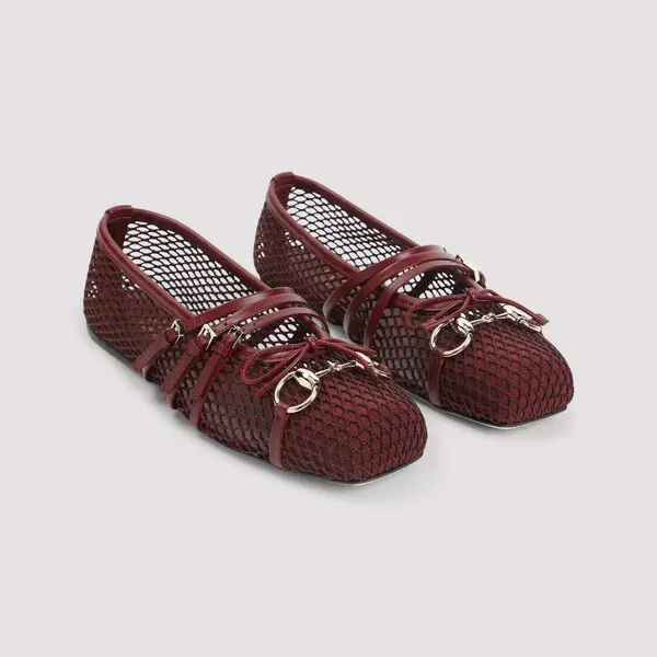 Gucci Mesh Ballerinas