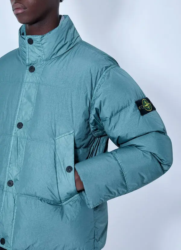 Stone Island Puffer Jacket - Blue