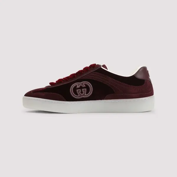 Gucci G74 Suede Leather Sneakers
