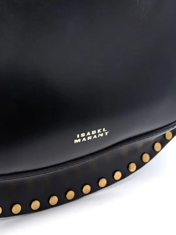 Isabel Marant Étoile Oskan Moon Studded Shoulder Bag