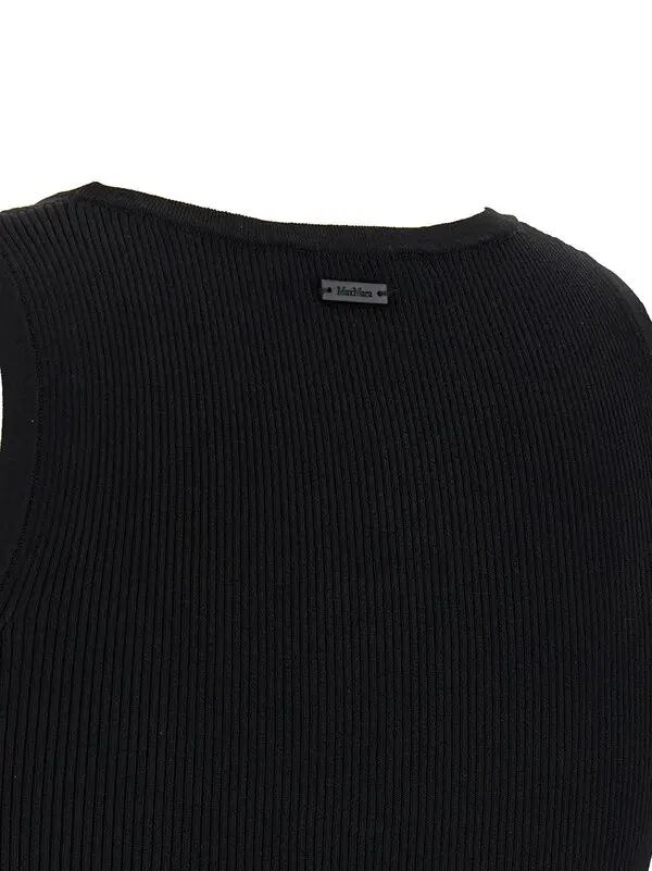 Max Mara Editta Ribbed Top