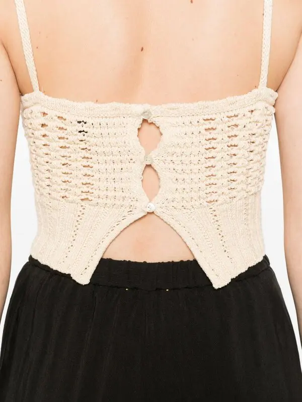 FORTE_FORTE Knitted Bralette Top