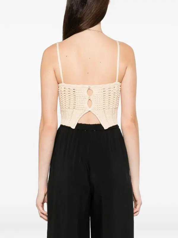 FORTE_FORTE Knitted Bralette Top