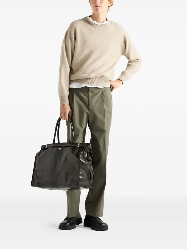 Prada Re-cashmere Crewneck Sweater