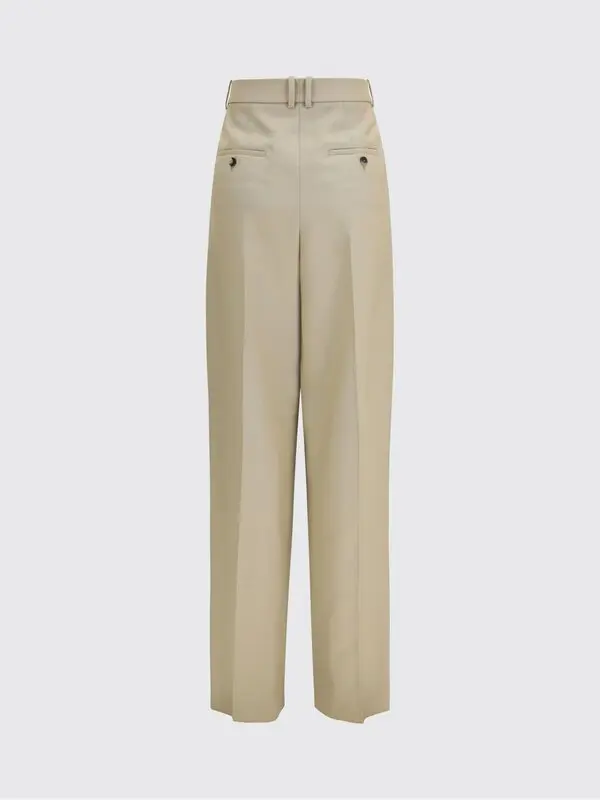 Saint Laurent Wool And Silk Tailored Trousers
