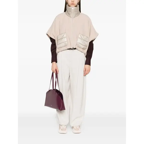 Herno Neutrals Jackets Capes & Ponchos - Cream