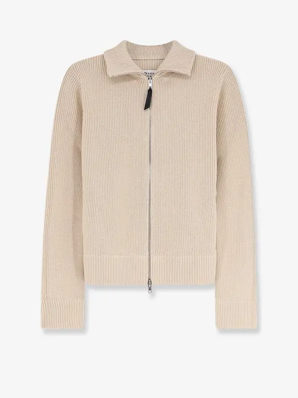 MAISON MARGIELA Wool Blend Cardigan - Brown