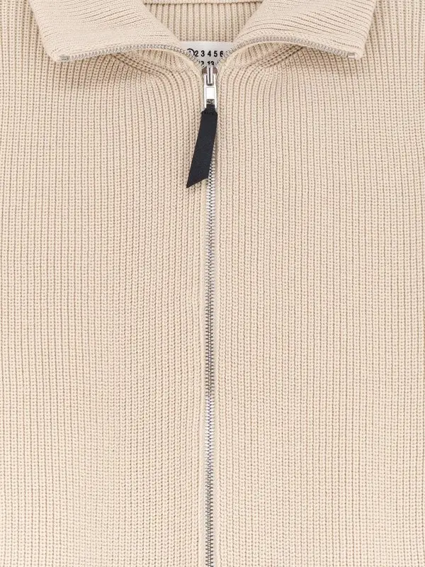 MAISON MARGIELA Wool Blend Cardigan - Brown