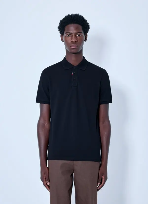 Moncler Piqué Polo Shirt
