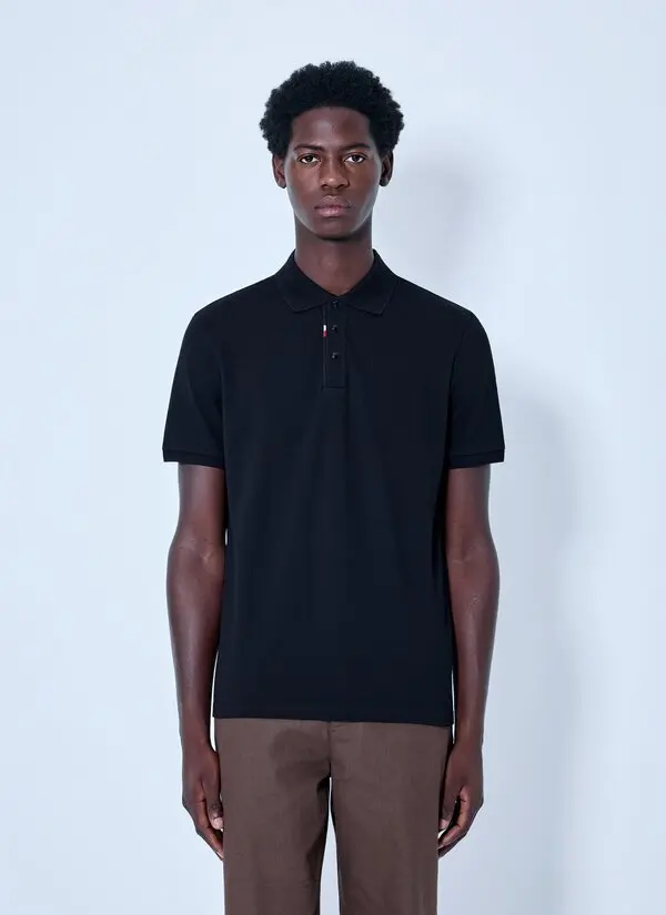 Moncler Piqué Polo Shirt