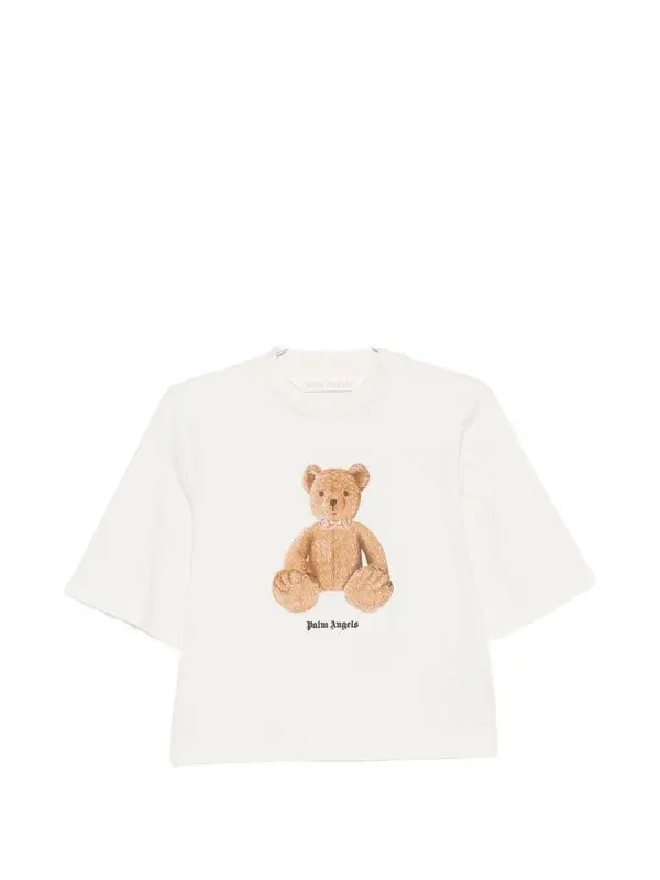 Palm Angels Bear Cotton T-shirt - Multicolor