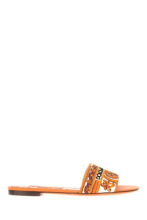 Dolce & Gabbana Logo Slippers