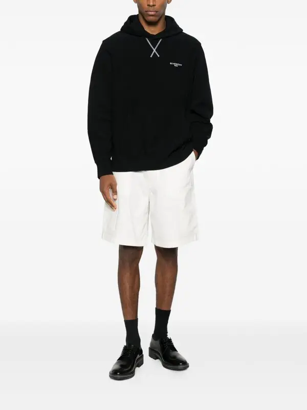 Givenchy Logo Cotton Hoodie