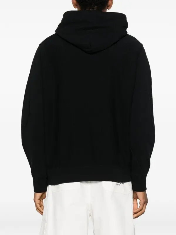 Givenchy Logo Cotton Hoodie - Multicolor