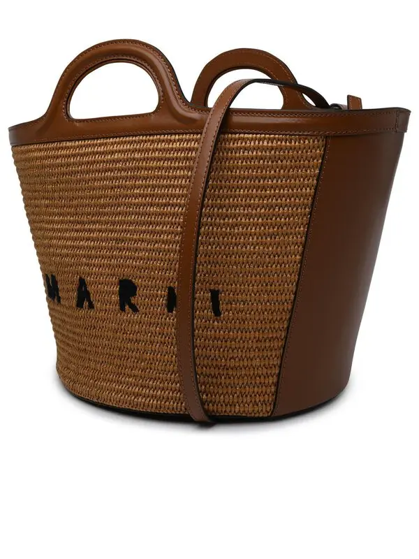 Marni Leather Blend Tropical Bag