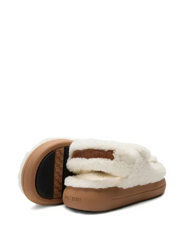 Moon Boot Shearling Sandals