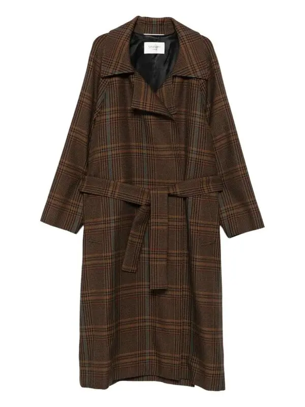Saint Laurent Raglan Coat