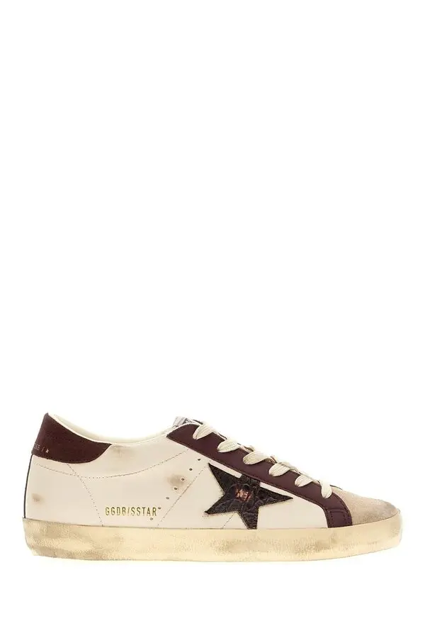 GOLDEN GOOSE Low Top Lace Up Sneakers - Multicolor