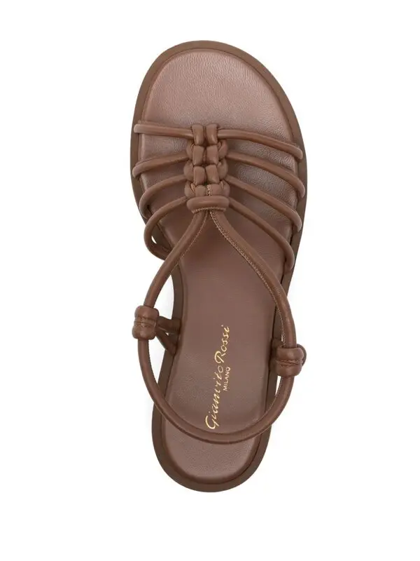 GIANVITO ROSSI Hebe Leather Sandals