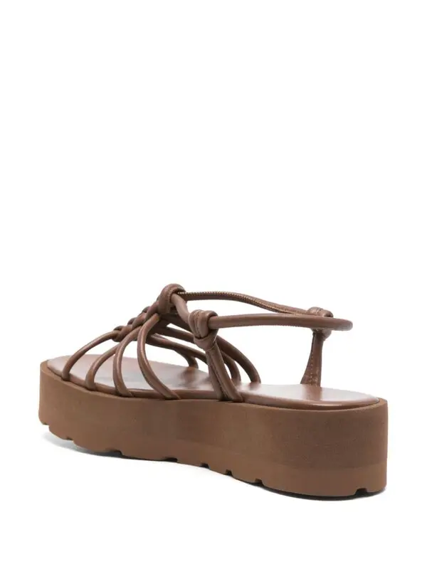GIANVITO ROSSI Hebe Leather Sandals