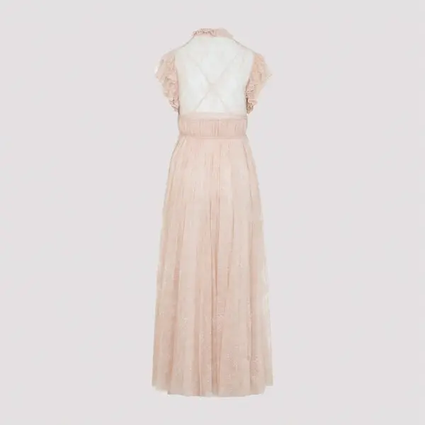 Alberta Ferretti Lace Long Dress