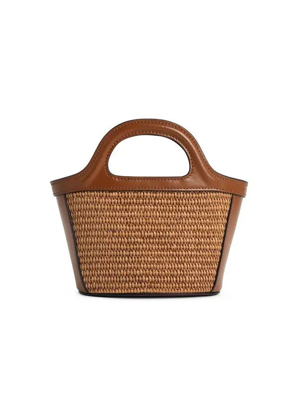 Marni Leather Blend Micro Tropicalia Bag