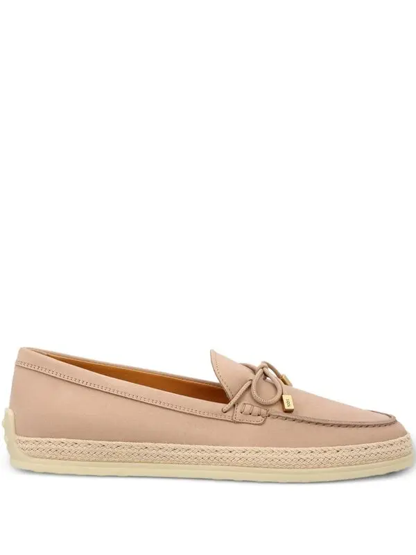 TOD'S Suede Leather Loafers - Multicolor