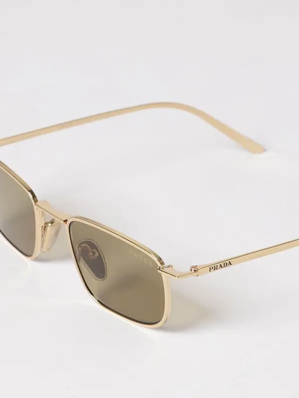 Prada Metal Sunglasses - Gold