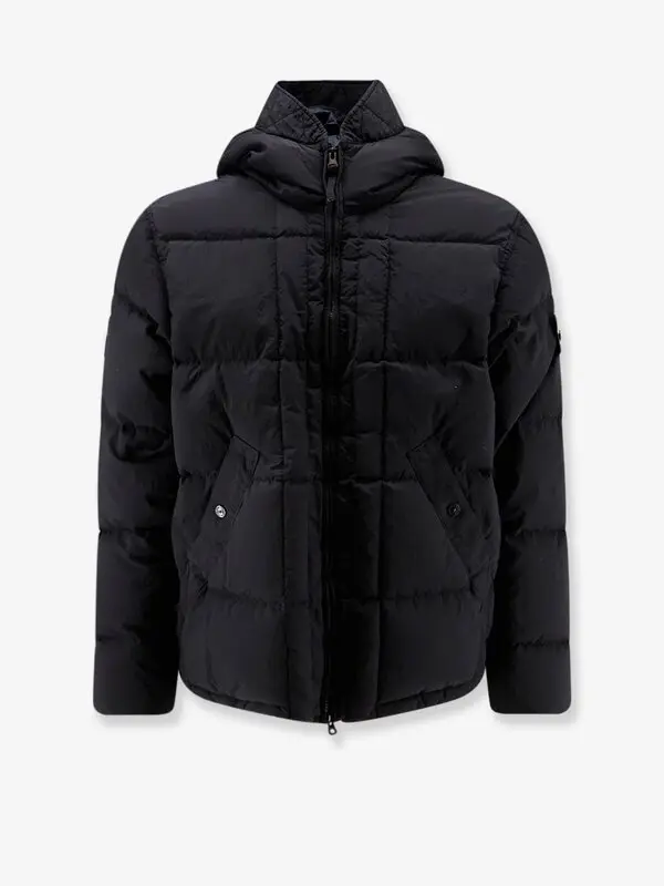 Stone Island Nylon Metal Down Jacket - Black