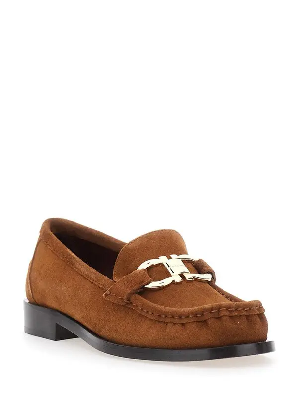 FERRAGAMO Marian Loafer - Brown