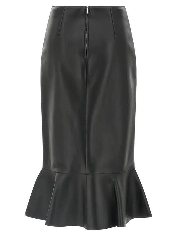 Fendi Nappa Midi Skirt