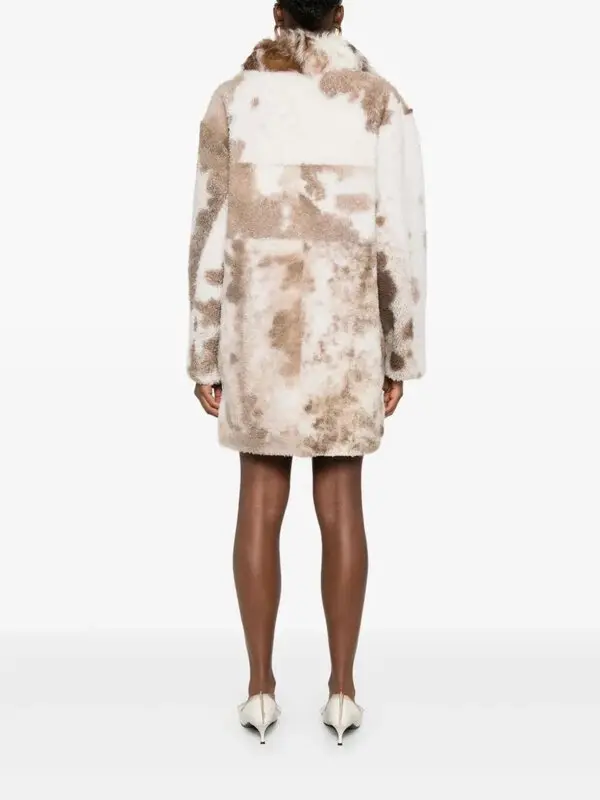 Prada Shearling Jacket - Multicolor